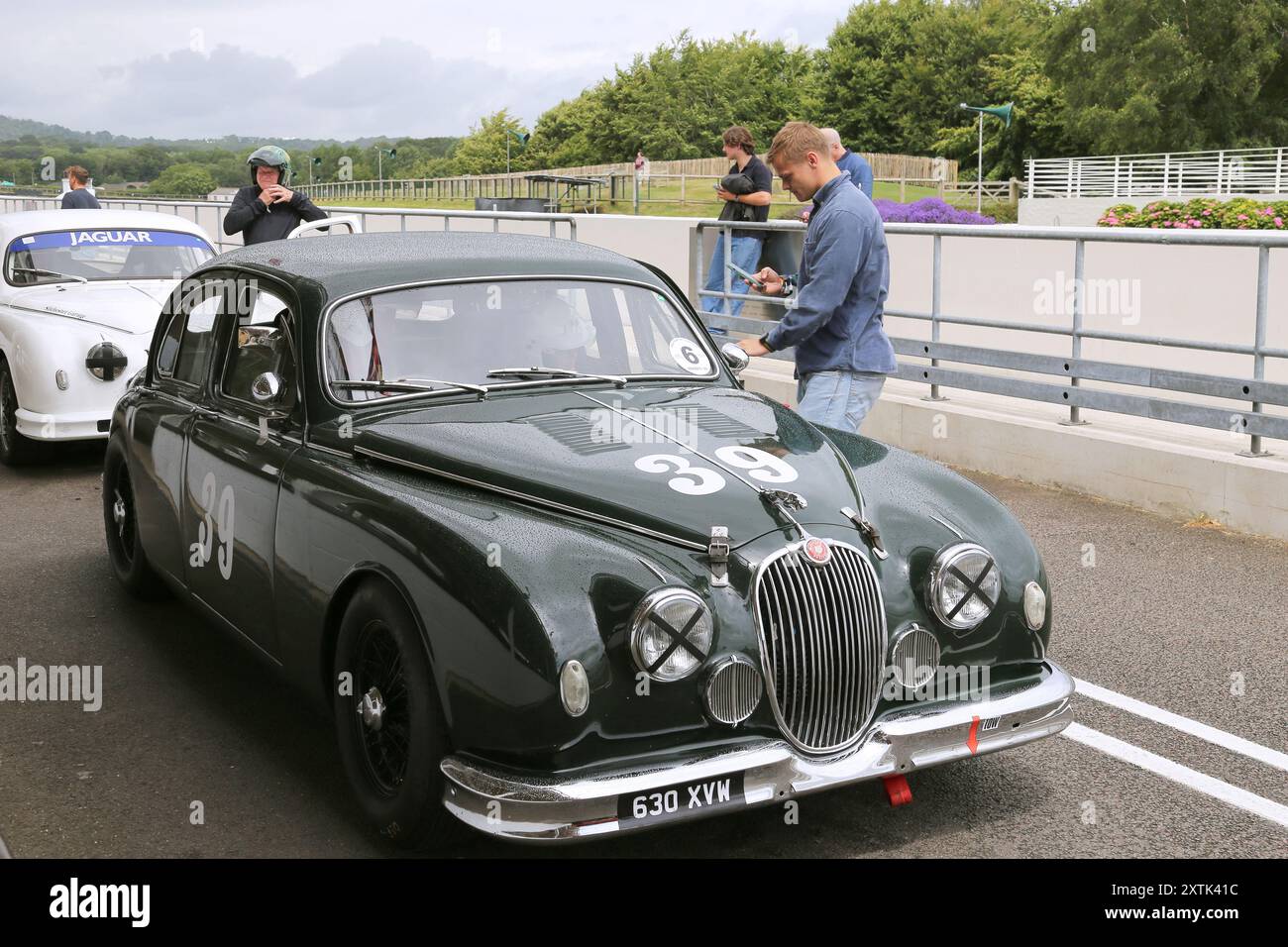 Jaguar Mk1 3.4 (1958), Mike Hawthorn Track Day, Goodwood, Sussex ...