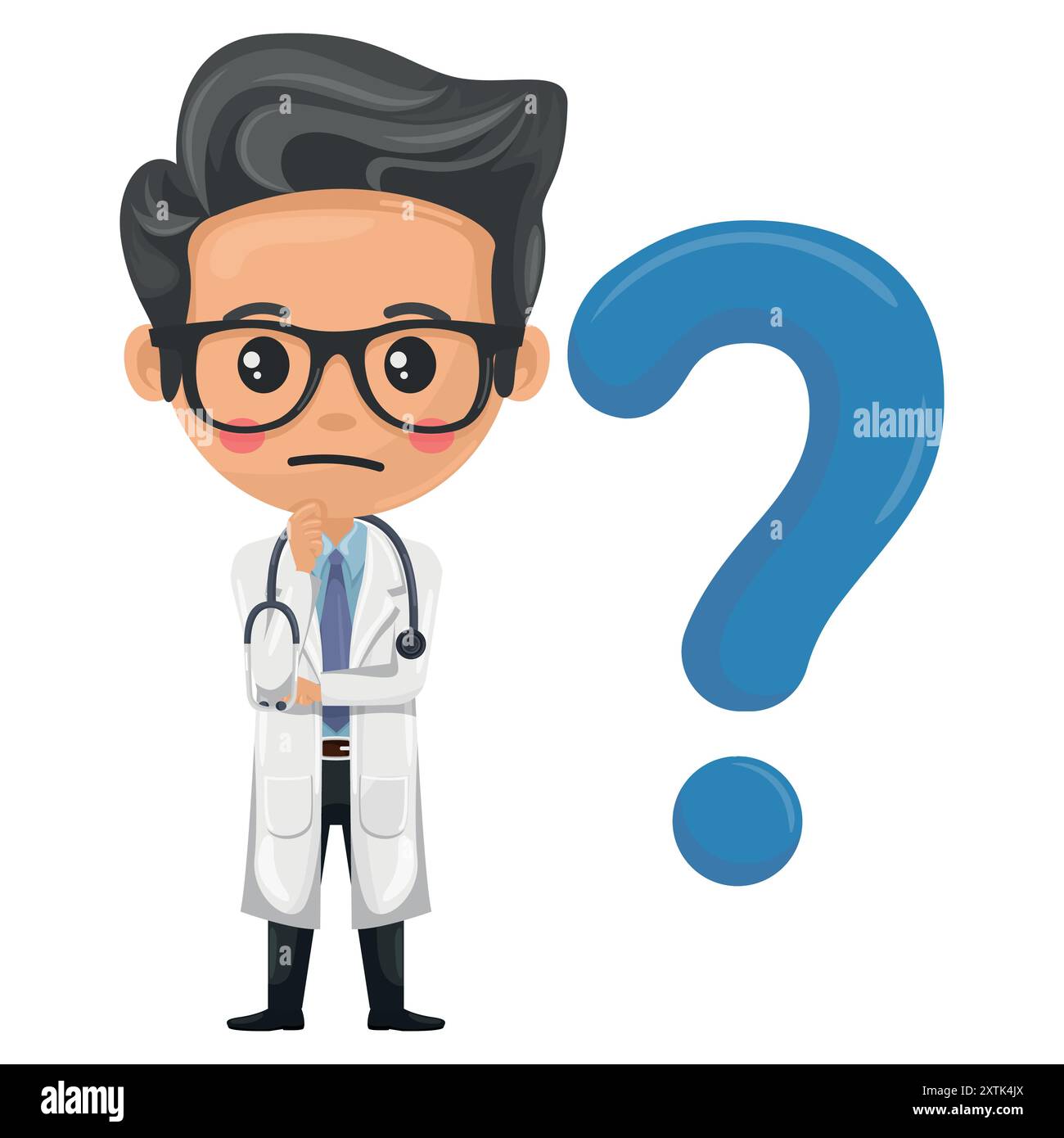 Uncertainty research Stock Vector Images - Alamy