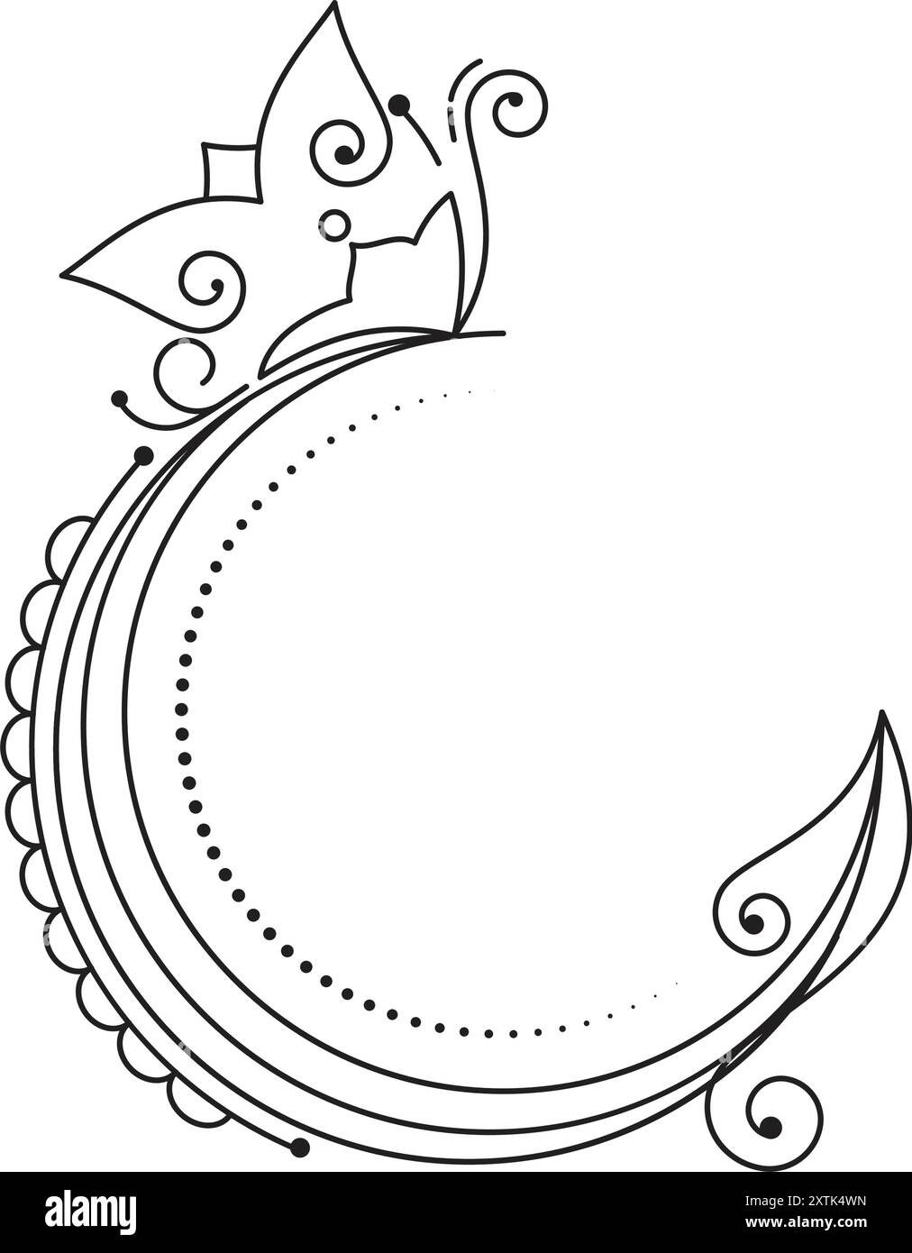 Luxury frames, borders and corners with ornate swirls. Good for ...