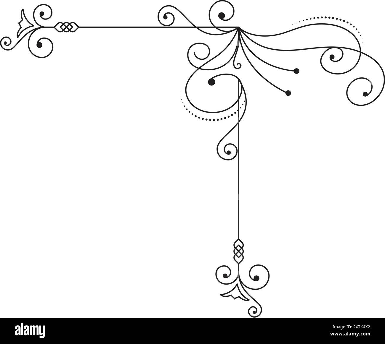 Luxury frames, borders and corners with ornate swirls. Good for ...