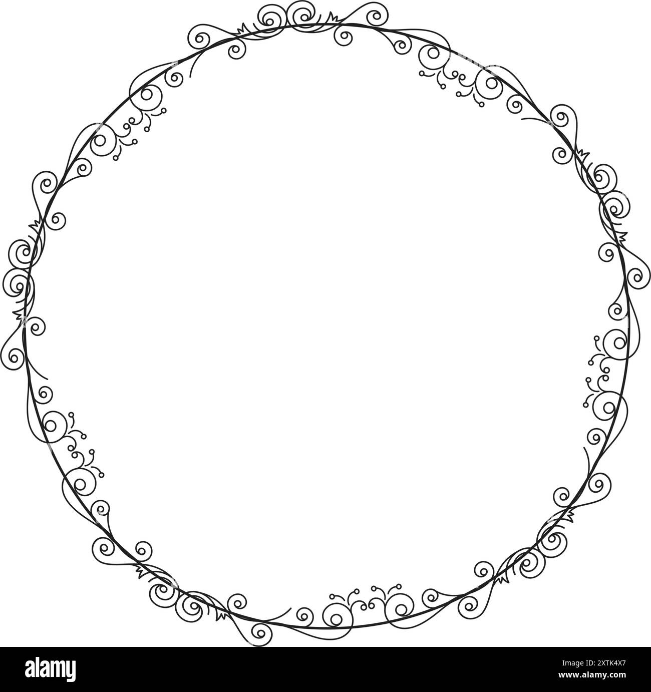 Luxury frames, borders and corners with ornate swirls. Good for ...