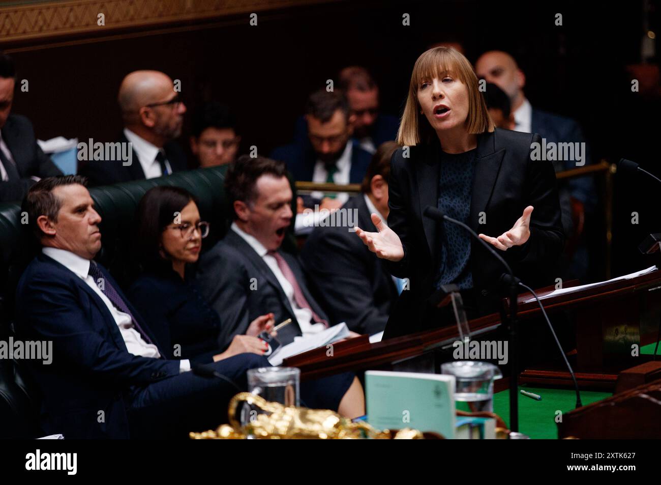 Jo Haylen speaks during Question Time in the Legislative Assembly at ...