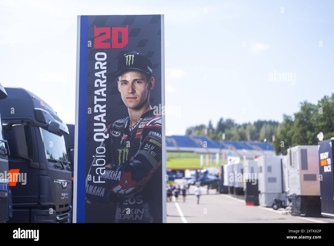 SPIELBERG, AUSTRIA - AUGUST 15: Fabio Quartararo of France and Monster ...