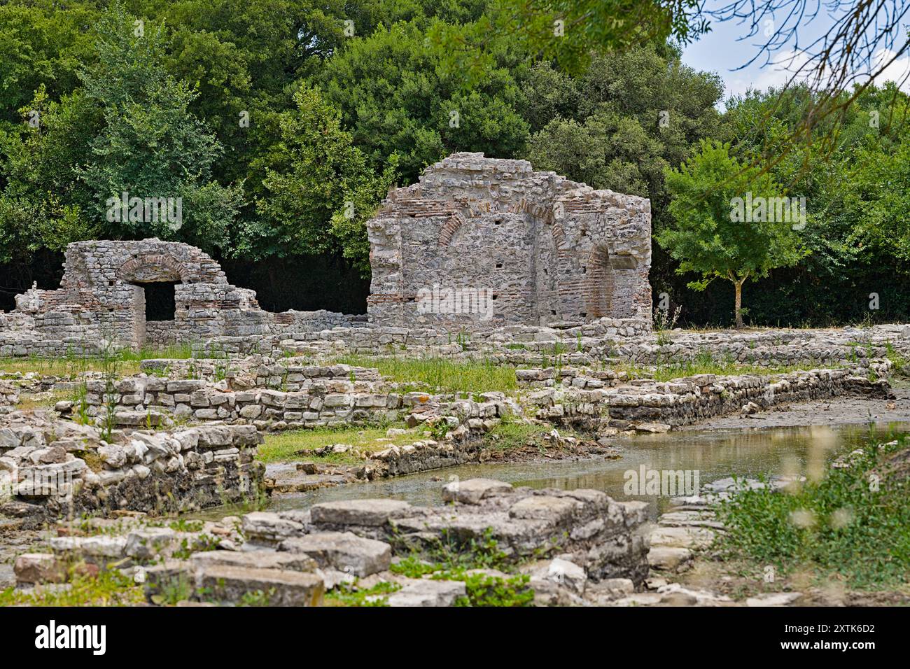 The archeological site of ancient Butrint Stock Photo - Alamy
