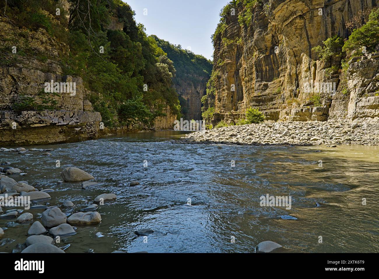 Albania osum river canyon hi-res stock photography and images - Alamy