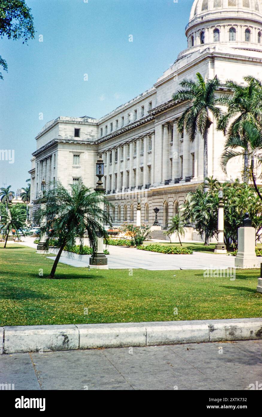 National capital government building, El Capitlio, Havana, Cuba late ...
