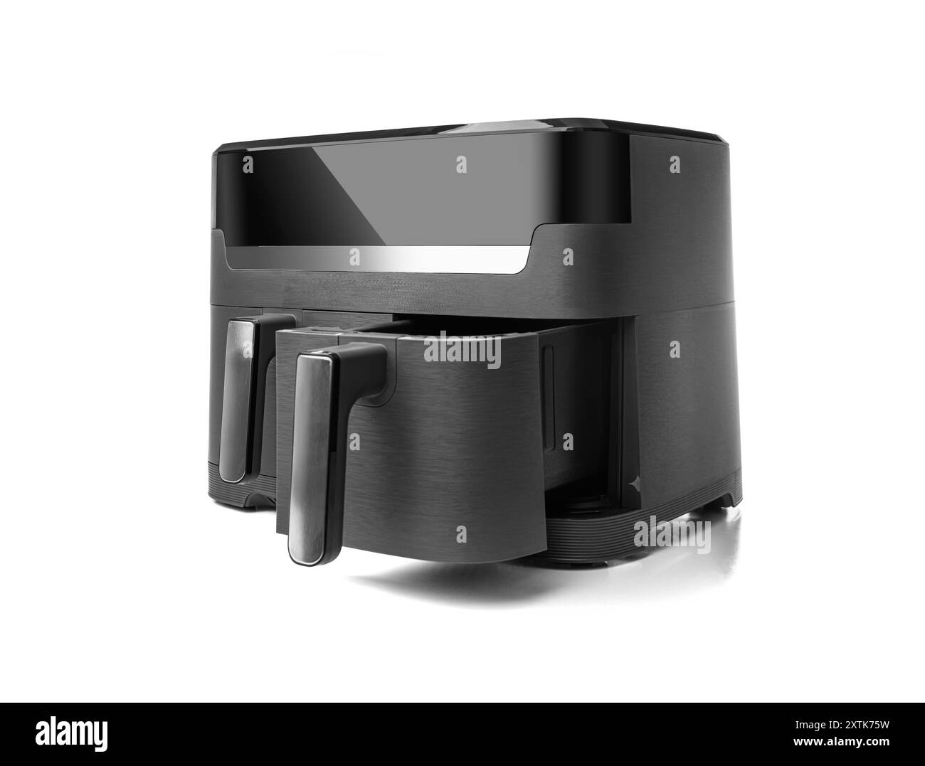 Air grill multi-oven isolated on white background Stock Photo - Alamy