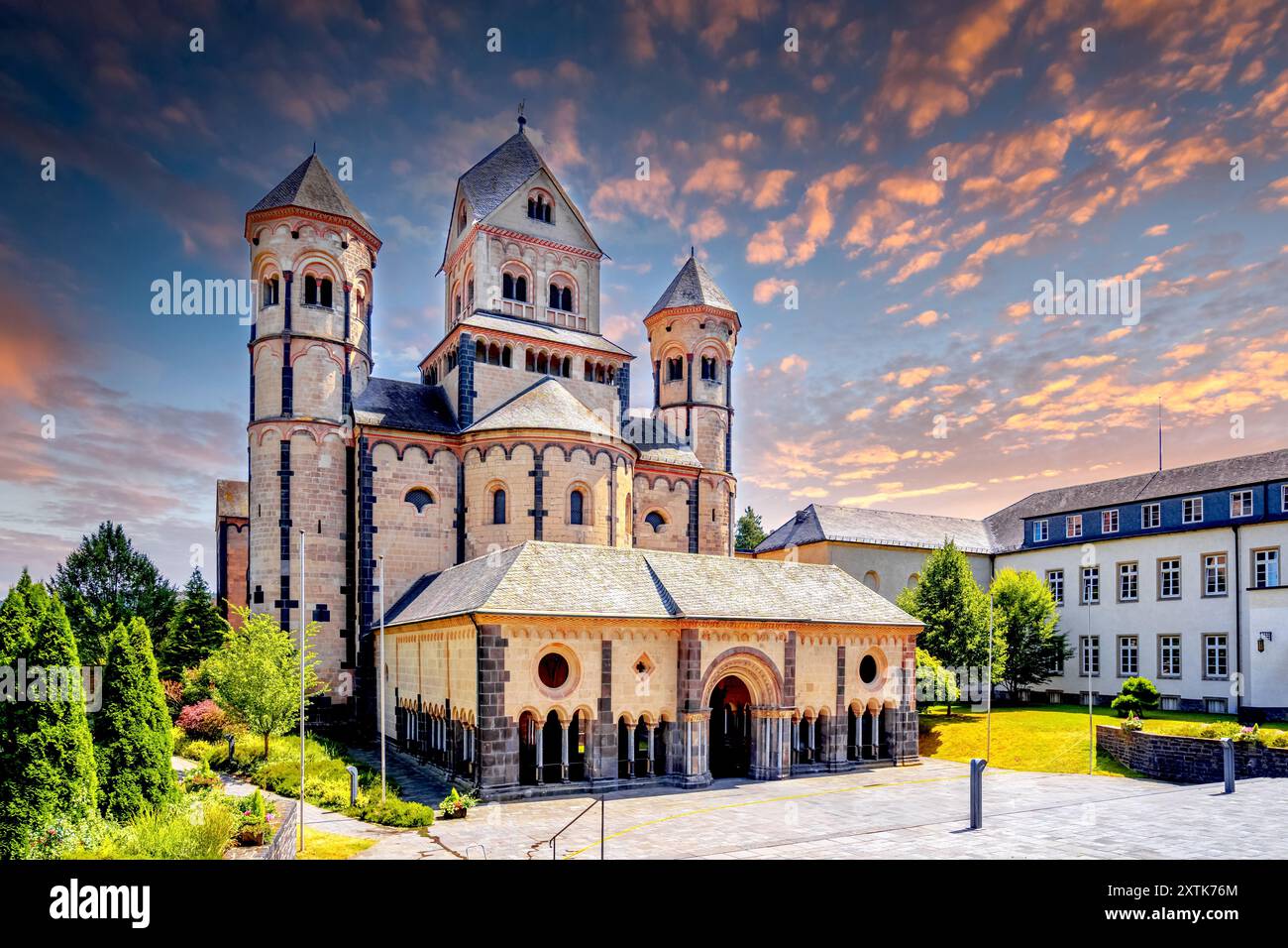 Abbey Maria Laach, Germany Stock Photo - Alamy