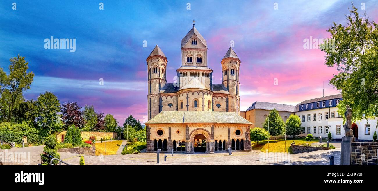 Abbey Maria Laach, Germany Stock Photo - Alamy
