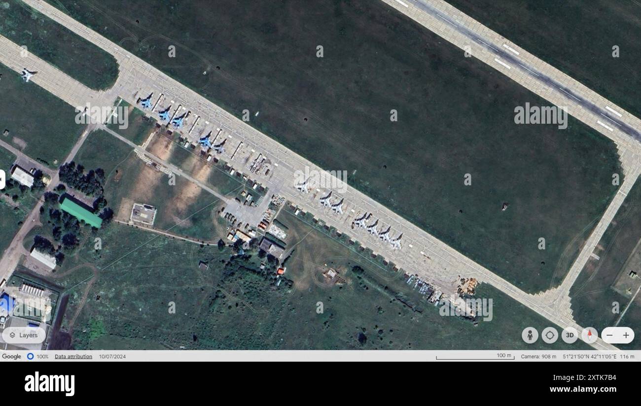 Satellite images russia airfield hi-res stock photography and images ...