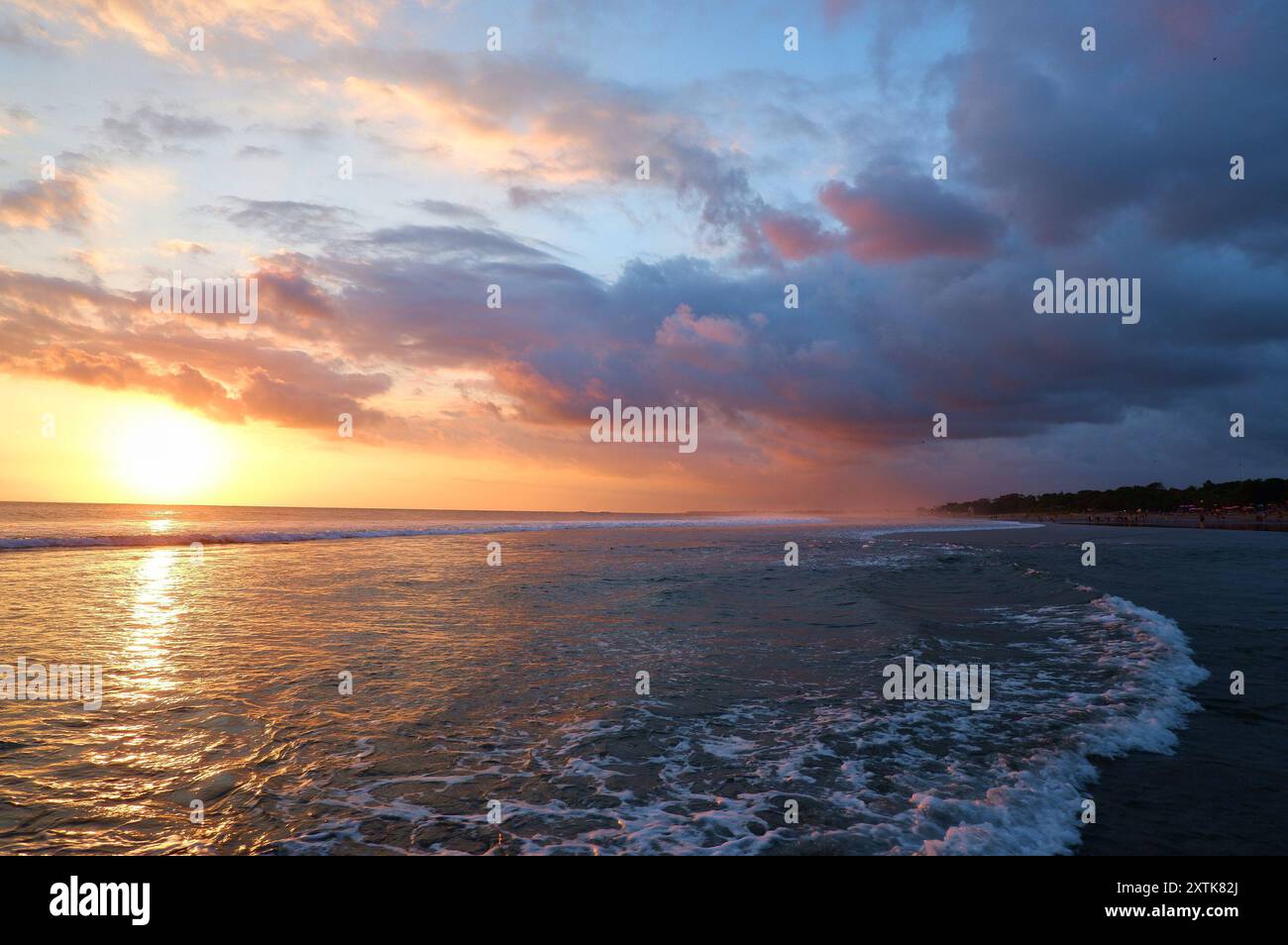 Aerial view sunset on bali hi-res stock photography and images - Alamy