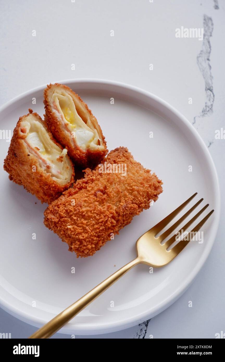 Fried Rissole (Risoles Stock Photo - Alamy