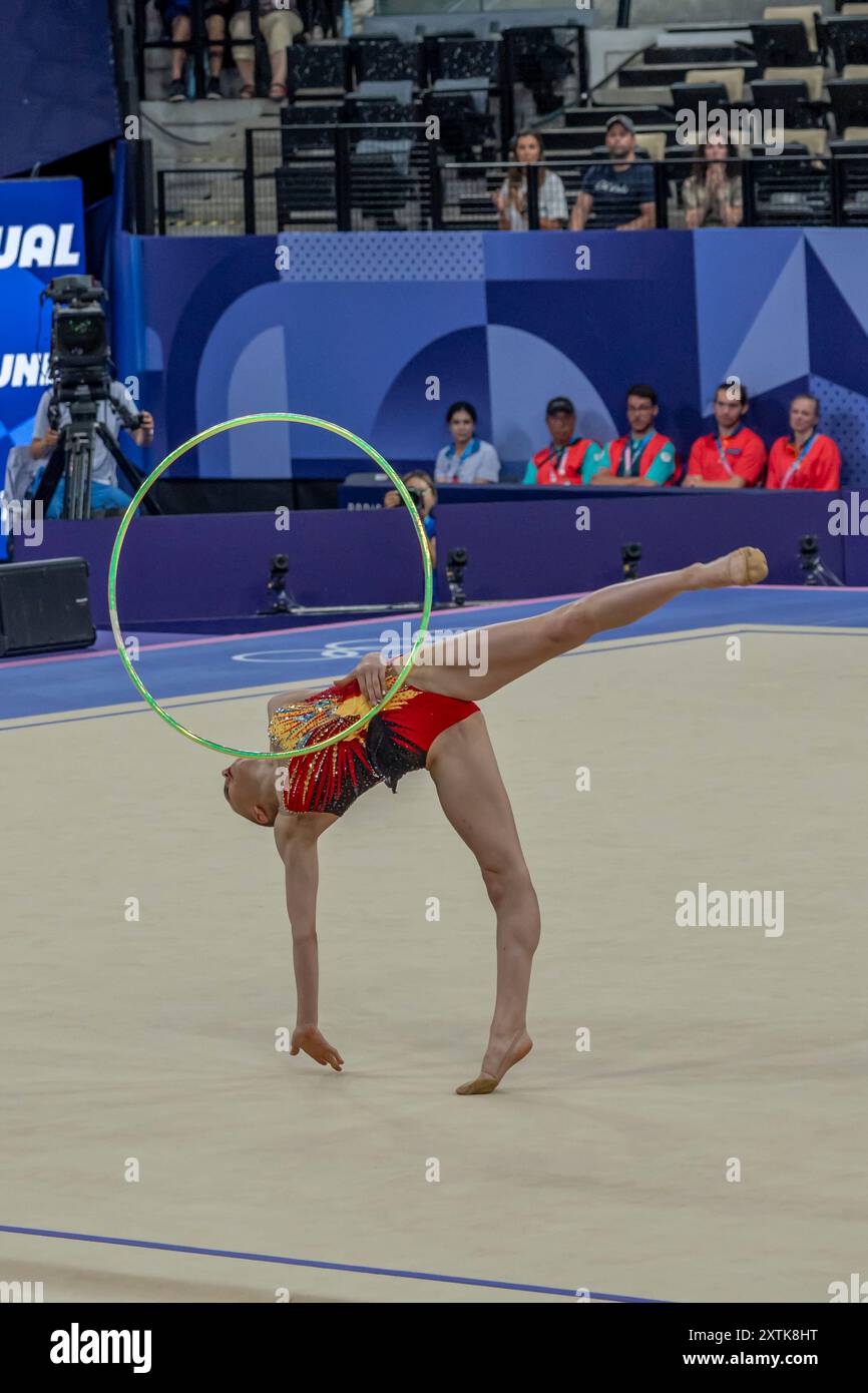 Paris, France - 08 08 2024: Olympic Games Paris 2024. View of wommen's ...