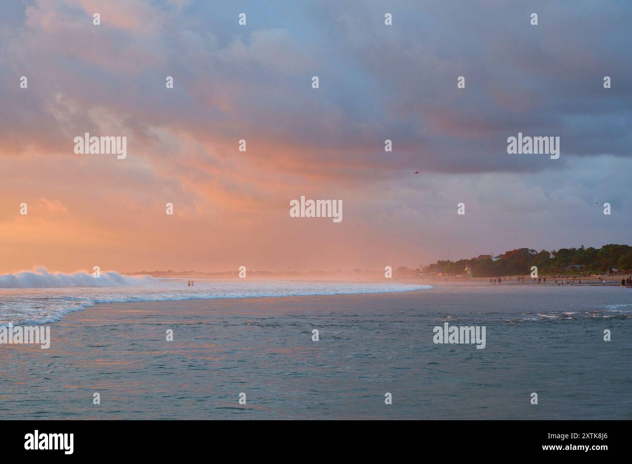 Aerial view beach during cloudy hi-res stock photography and images - Alamy