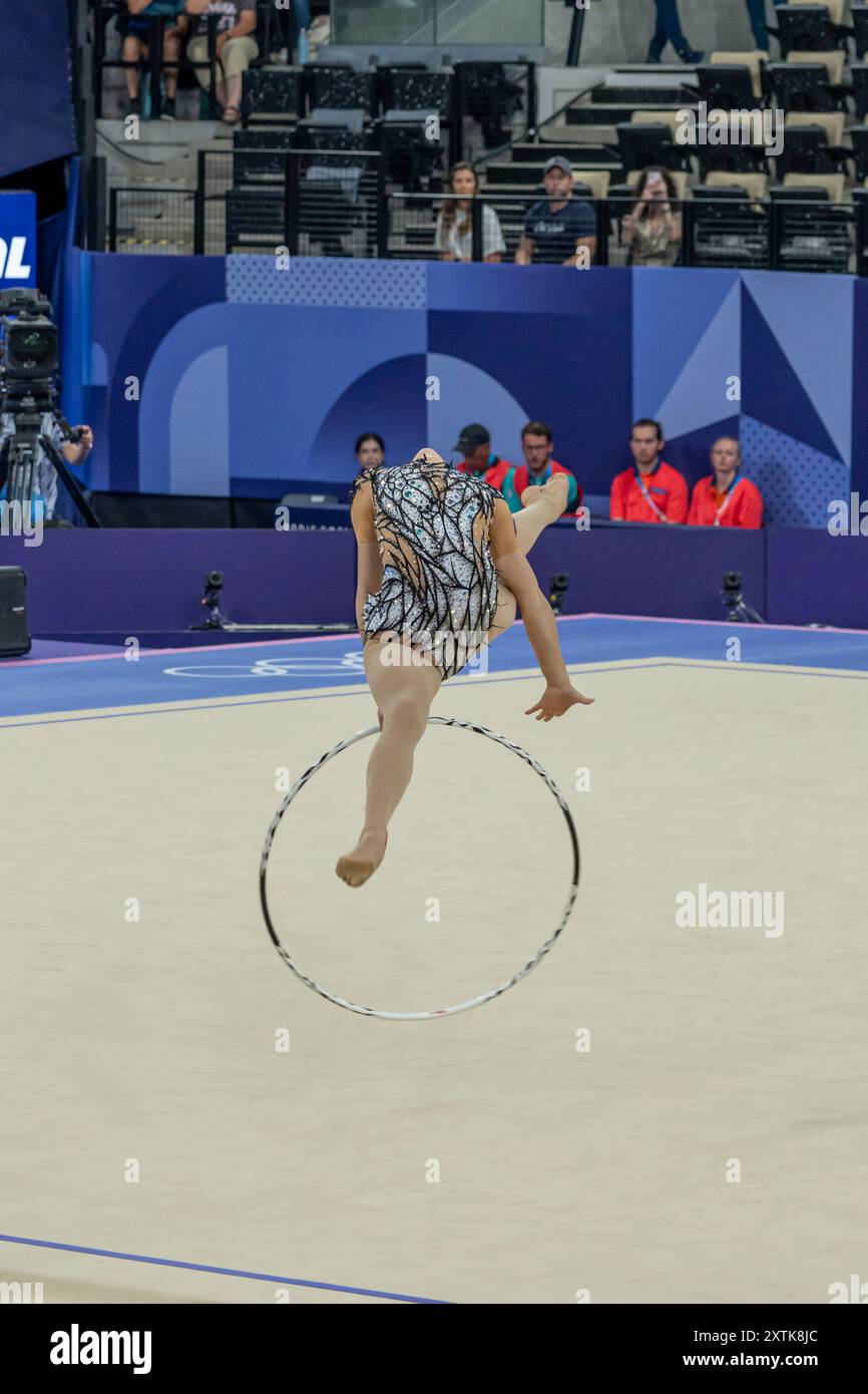 Paris, France - 08 08 2024: Olympic Games Paris 2024. View of wommen's ...