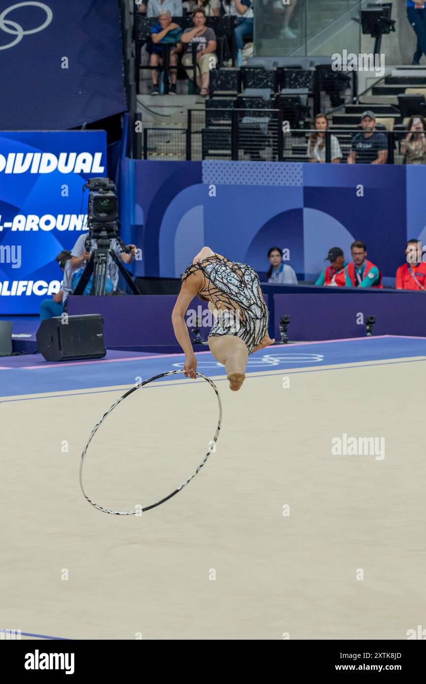 Paris, France - 08 08 2024: Olympic Games Paris 2024. View of wommen's ...