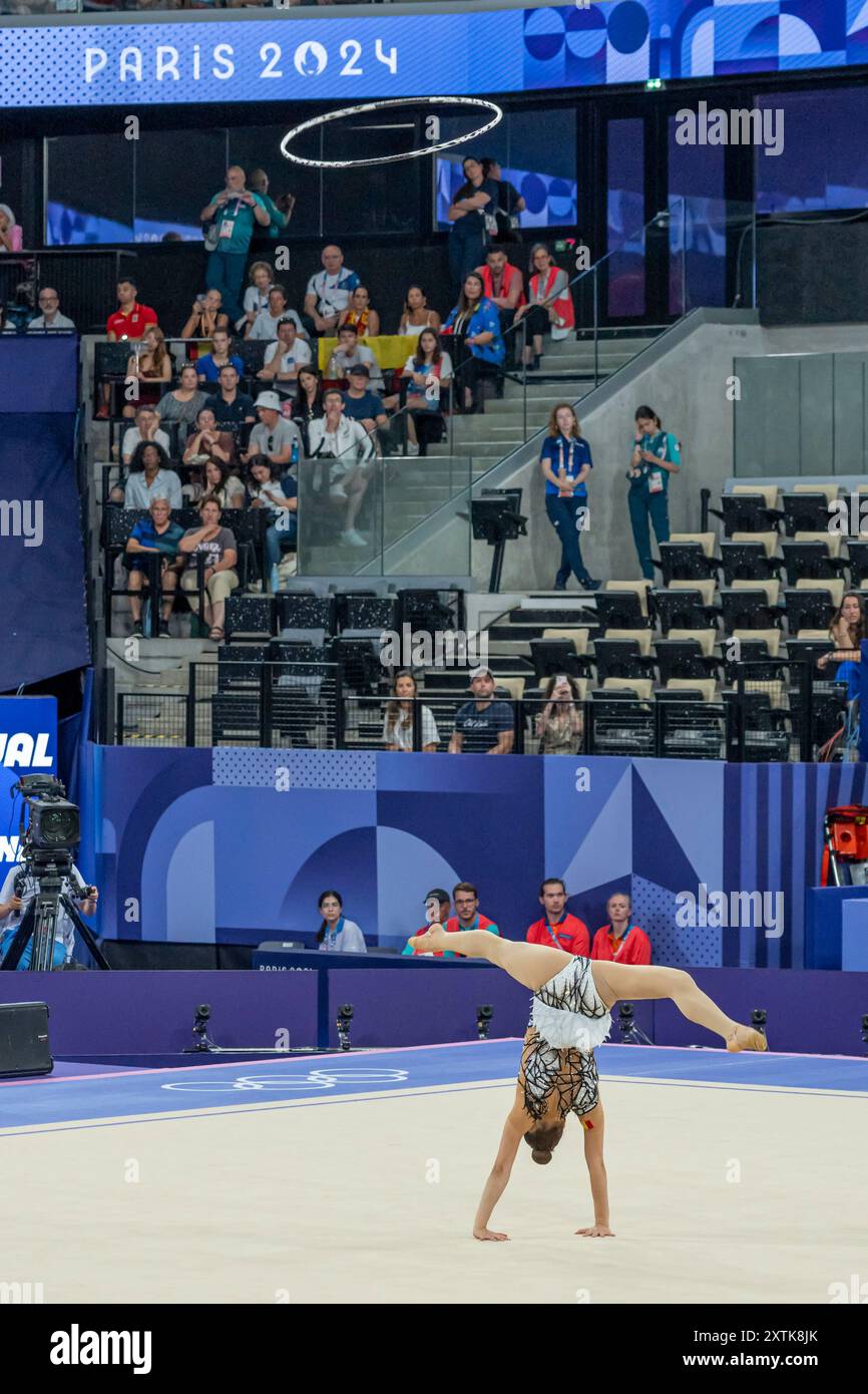 Paris, France - 08 08 2024: Olympic Games Paris 2024. View of wommen's ...