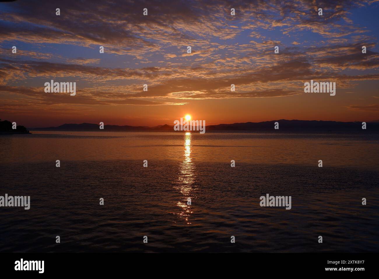 Beautiful Dawn over Komodo Sea, Indonesua Stock Photo - Alamy