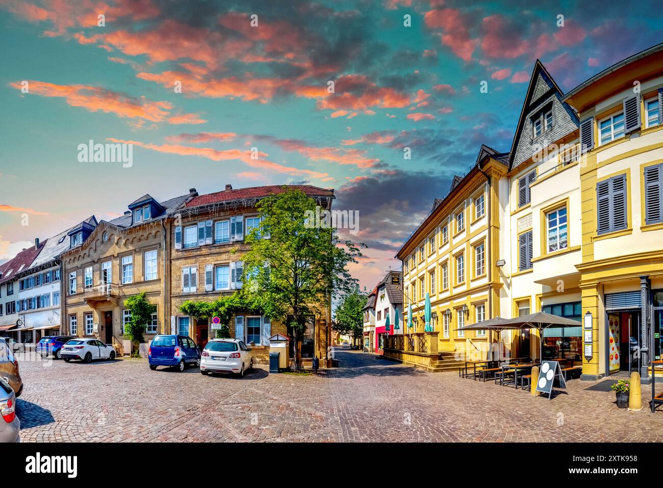 Old city of Meisenheim, Germany Stock Photo - Alamy