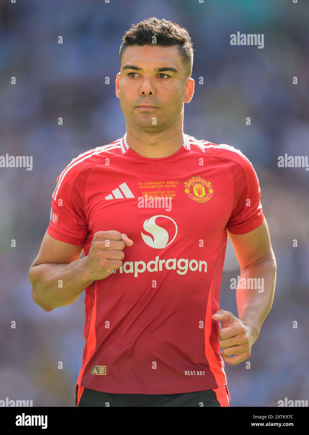 Community shield wembley 2024 hi-res stock photography and images - Alamy