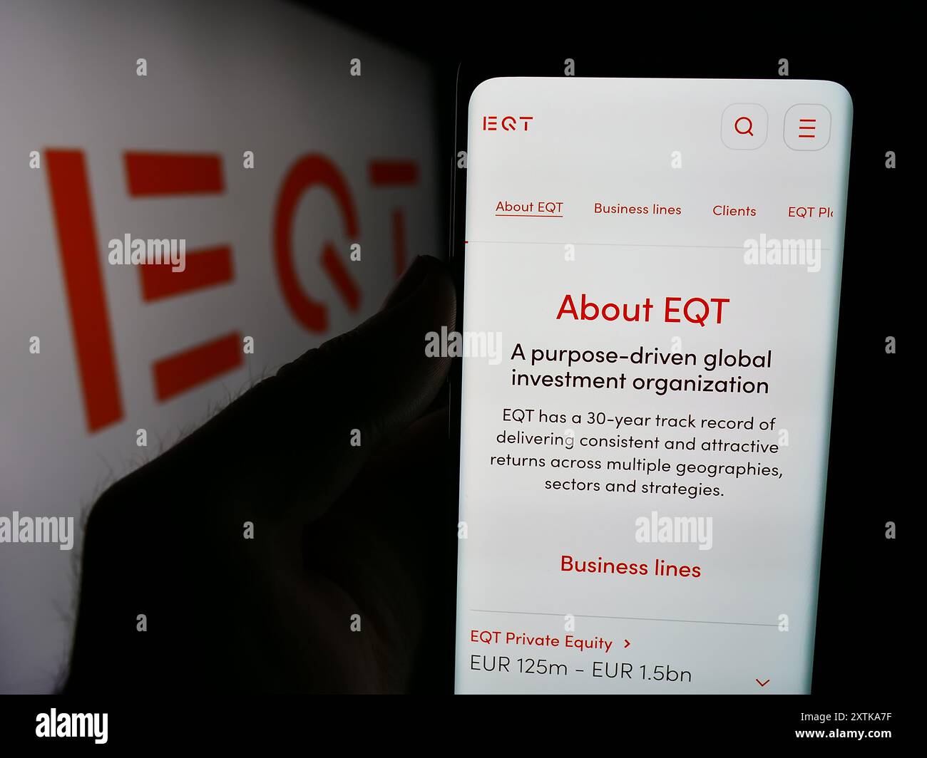 Eqt ab hi-res stock photography and images - Alamy