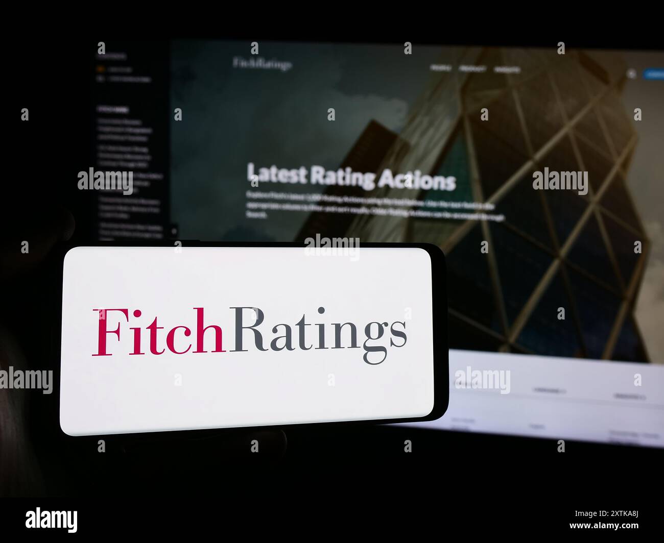 Logo credit rating agency fitch hi-res stock photography and images - Alamy
