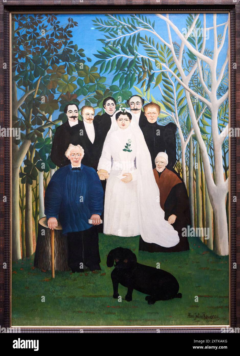 Henri Rousseau, dit Le Douanier (Laval 1844 - Paris 1910), La Noce ...