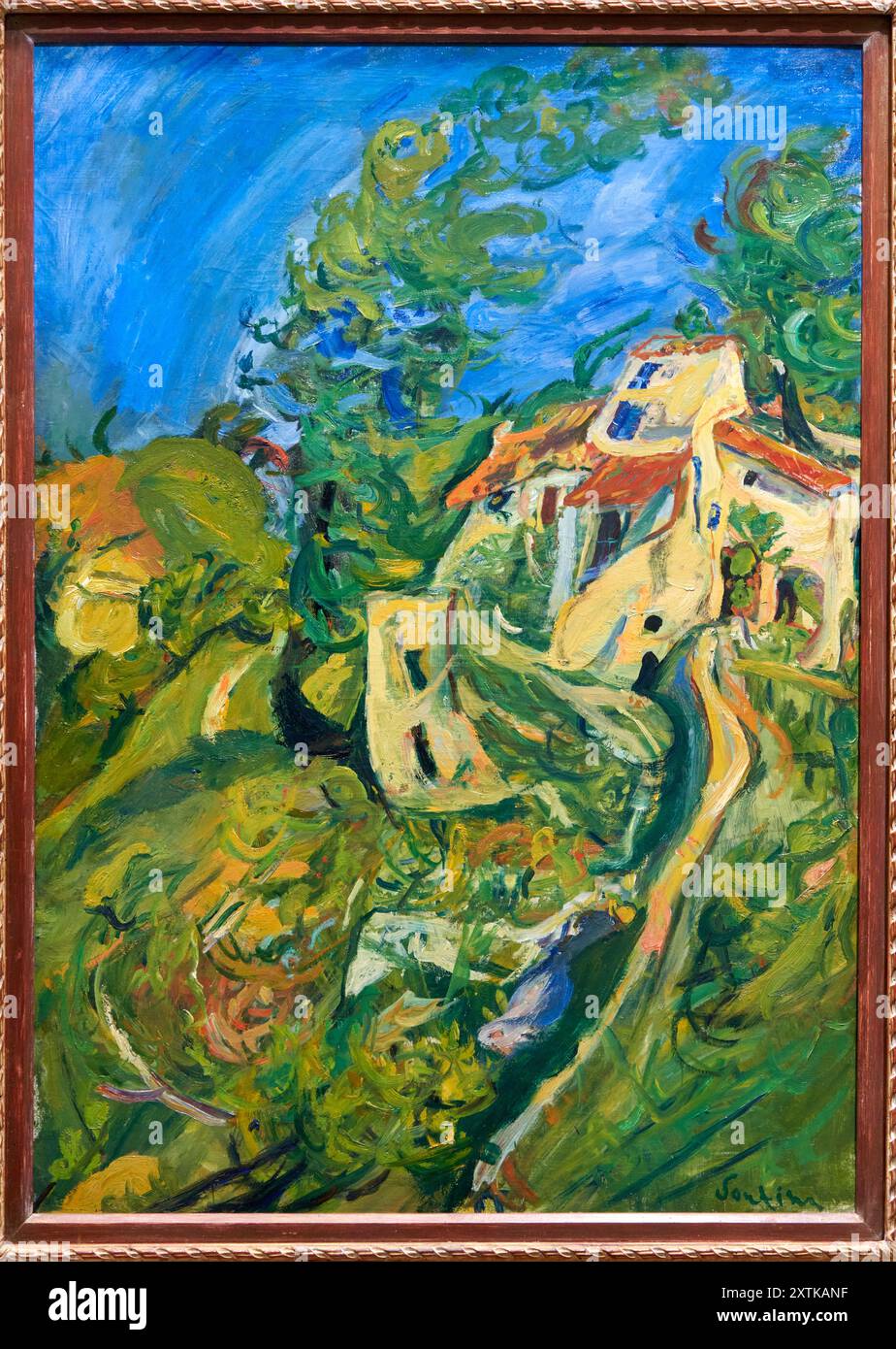Chaïm Soutine (1893 - 1943), Paysage, Vers 1922-1923, Musee de L ...