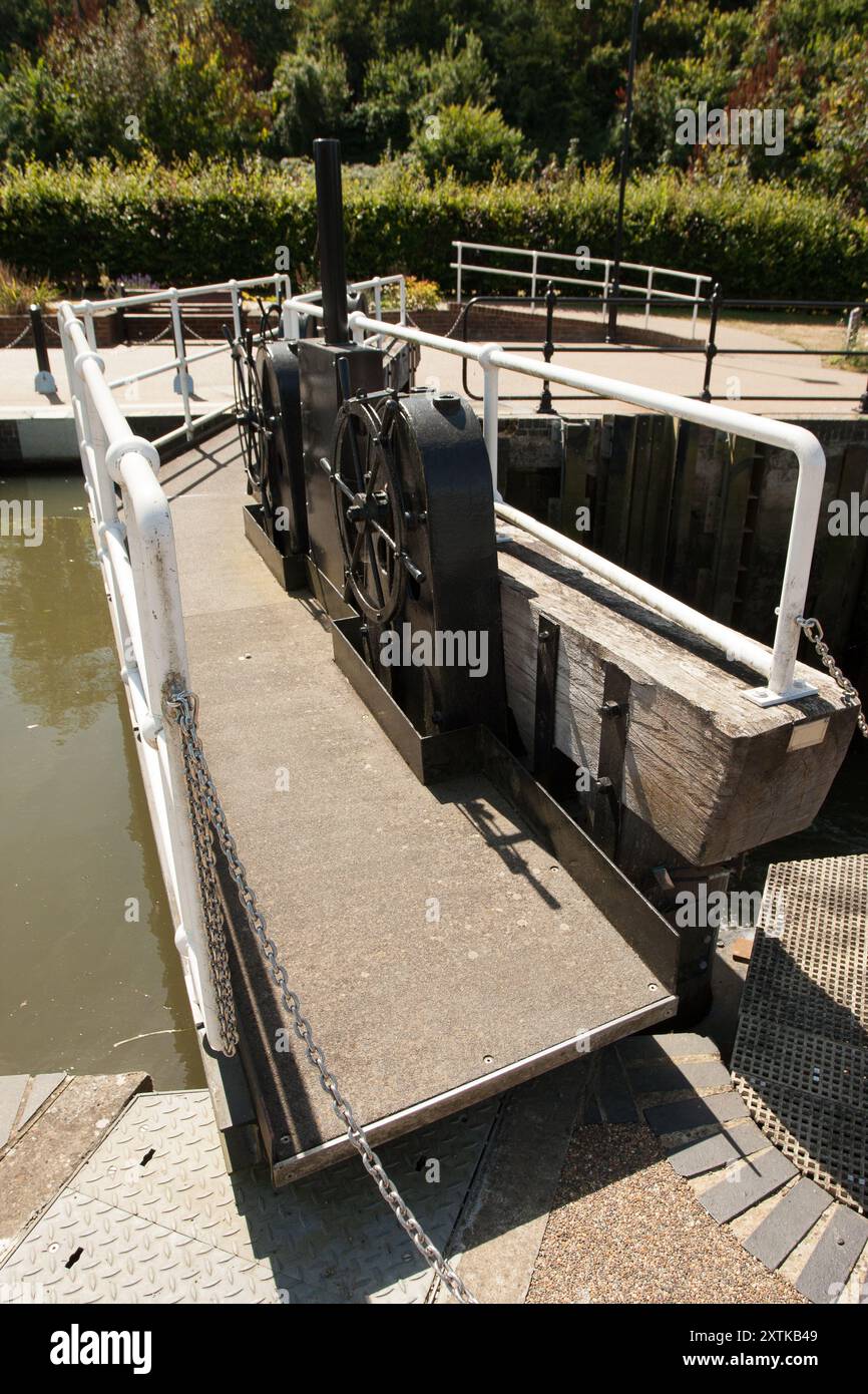 Allington Lock Maidstone Stock Photo - Alamy
