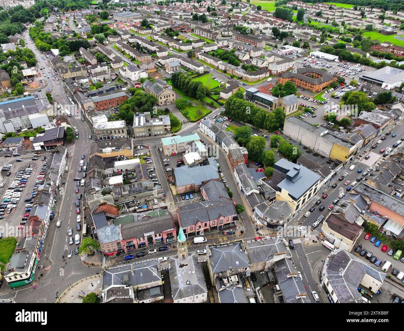 Aerial of airdrie hi-res stock photography and images - Alamy