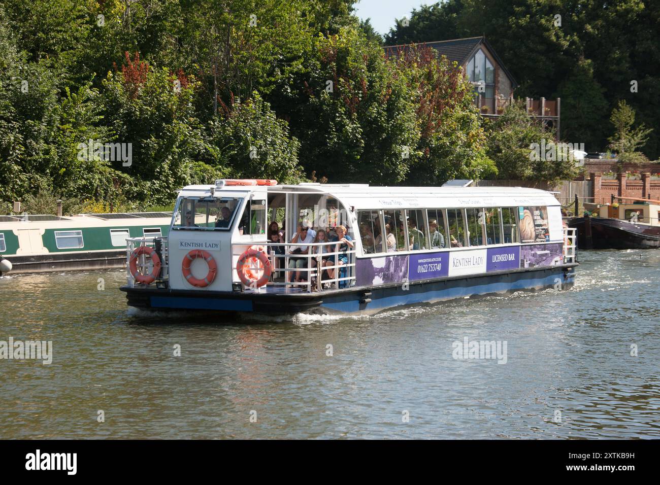 Allington Lock Maidstone Stock Photo - Alamy