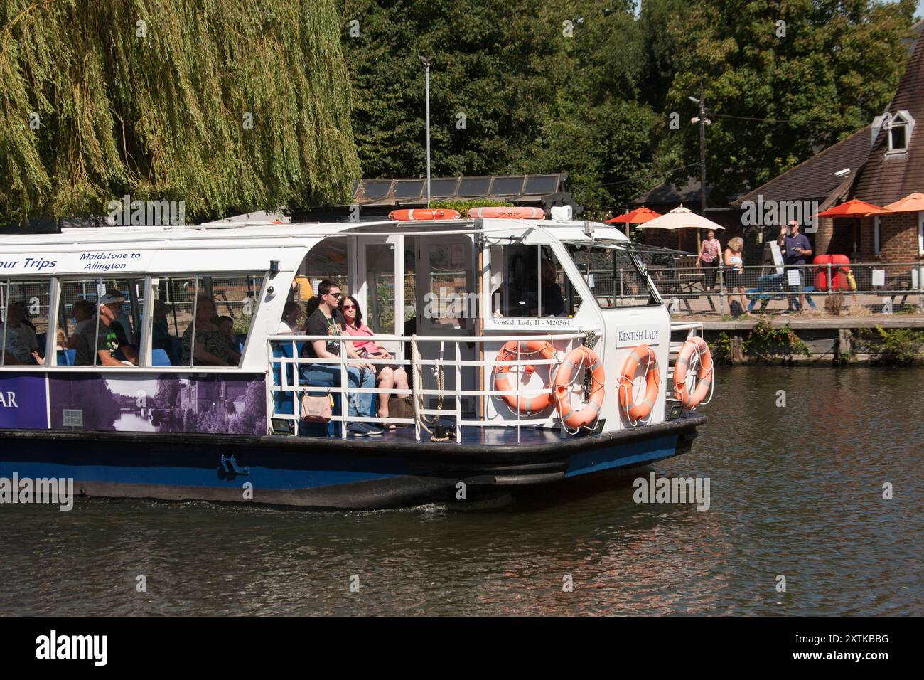 Allington Lock Maidstone Stock Photo - Alamy