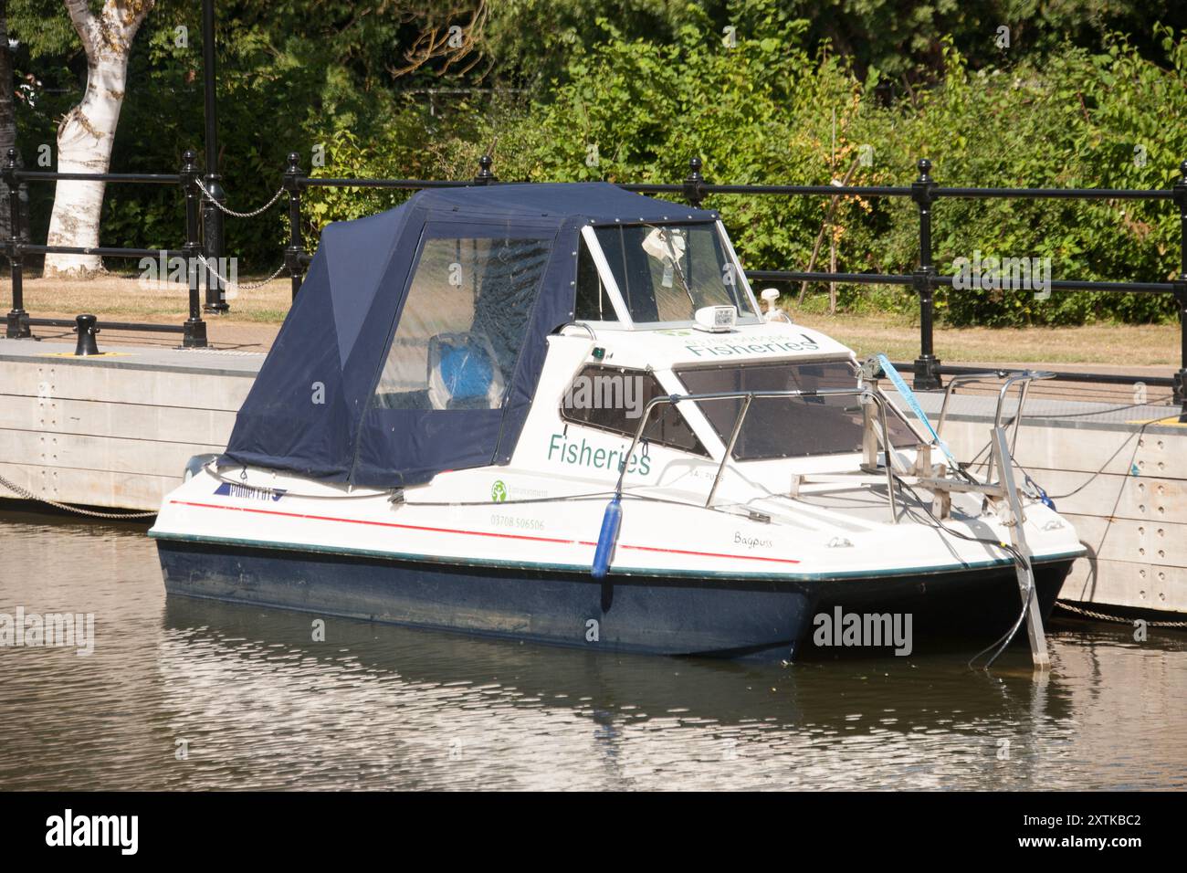 Allington Lock Maidstone Stock Photo - Alamy