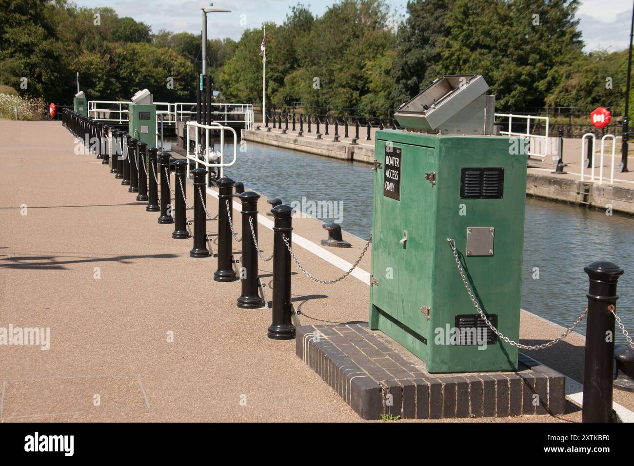 Allington Lock Maidstone Stock Photo - Alamy