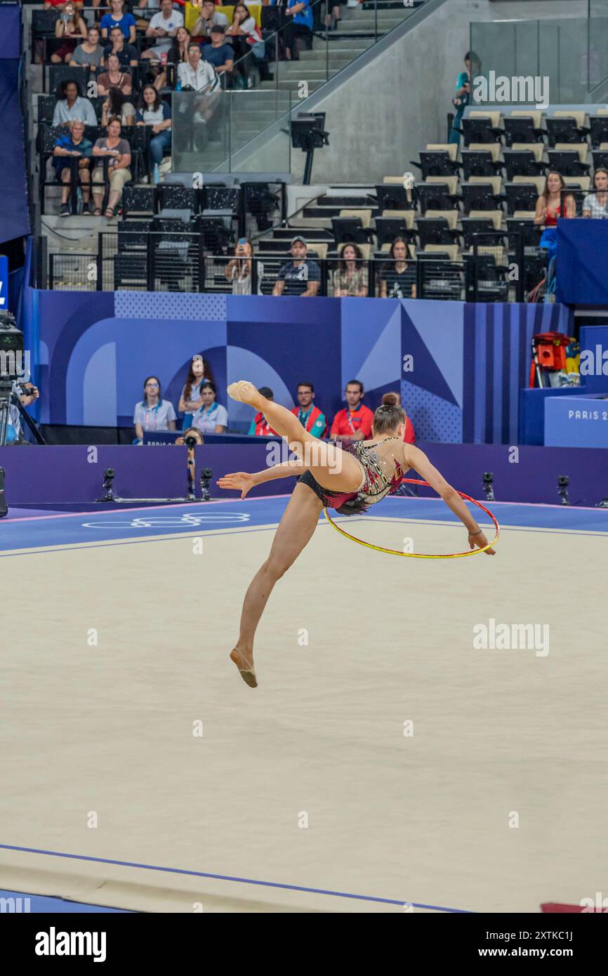 Paris, France - 08 08 2024: Olympic Games Paris 2024. View of wommen's ...