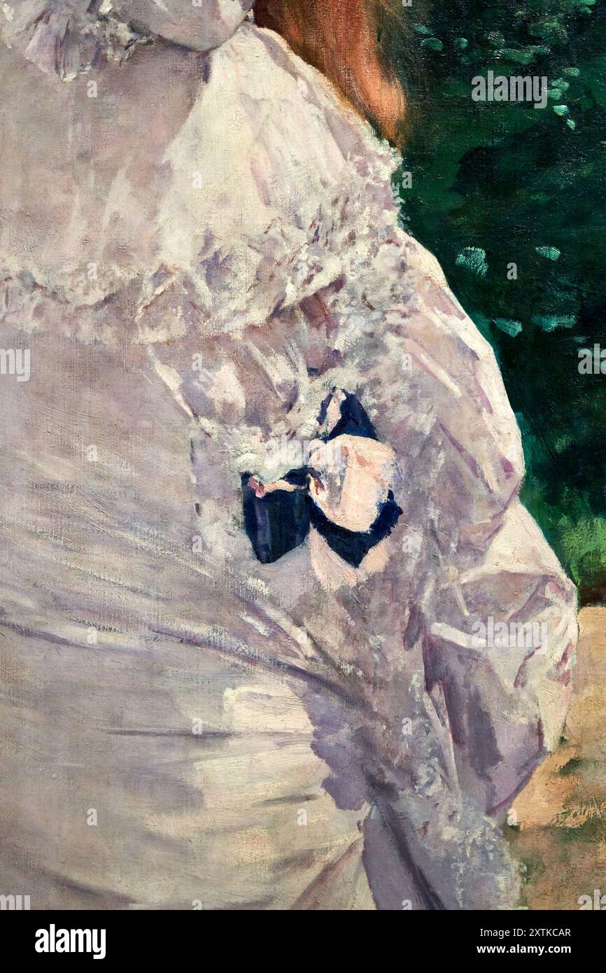 Detail, Henri Gervex (Paris 1852 - Paris 1929), Madame Valtesse de la ...