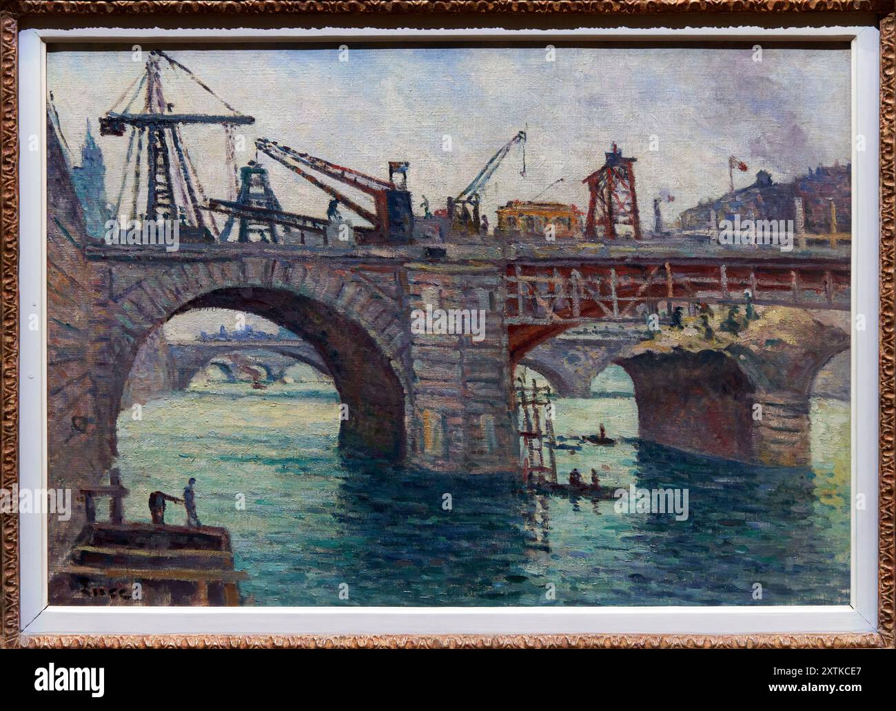 Maximilien Luce (Paris 1858 - Paris 1941), Le Pont Notre-Dame, Vers ...