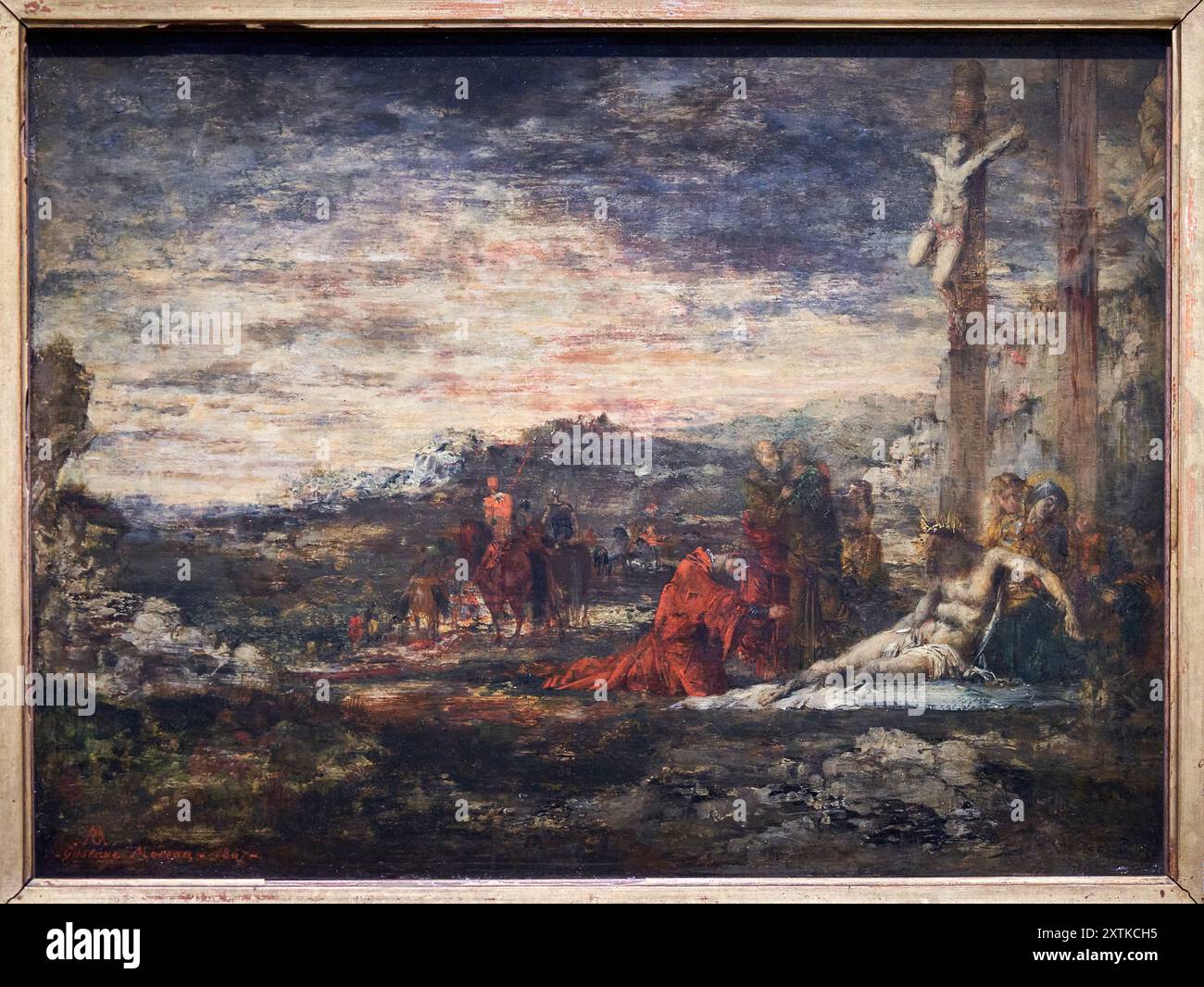 Gustave Moreau (Paris 1826 - Paris 1898), Le Calvaire, 1867, Musée d ...