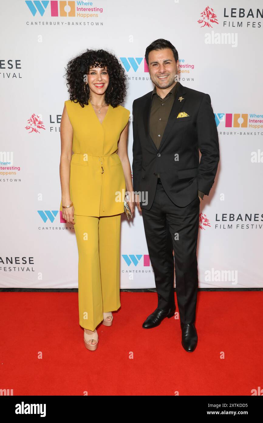 August 15, 2024: NICOLE CHAMOUN and AMIN PALANGI attends the Lebanese ...