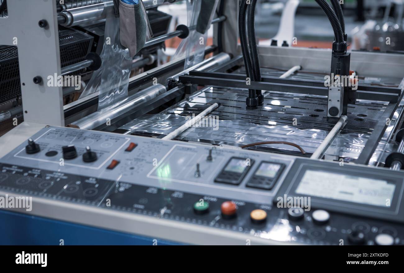 Blown film extrusion plastic bag hi-res stock photography and images ...