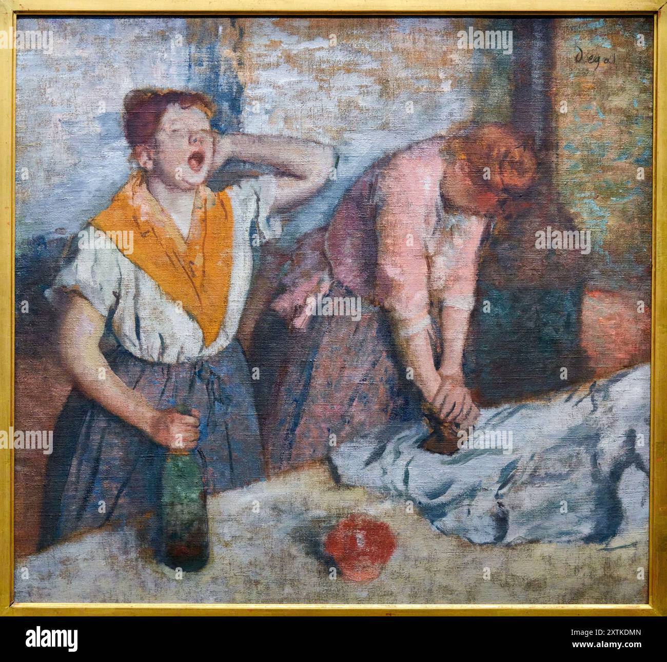 Edgar Degas (Paris 1834 - Paris 1917), Repasseuses, 1884-1886, Musée d ...