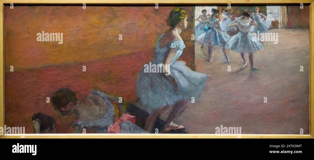 Edgar Degas (Paris 1834 - Paris 1917), Danseuses montant un escalier ...