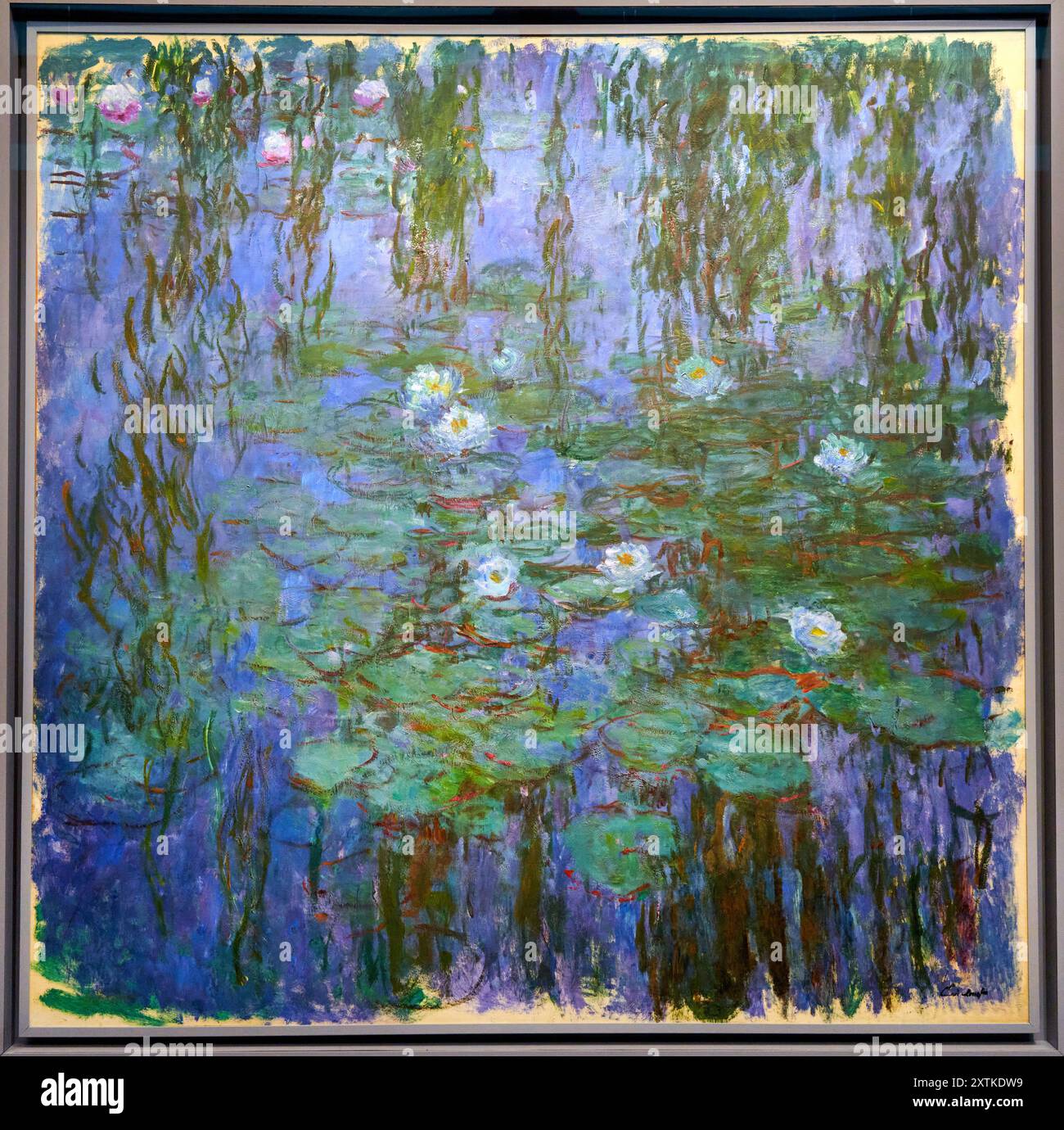 Claude Monet (Paris 1840 - Giverny 1926), Blue Water Lilies, 1916-1919 ...