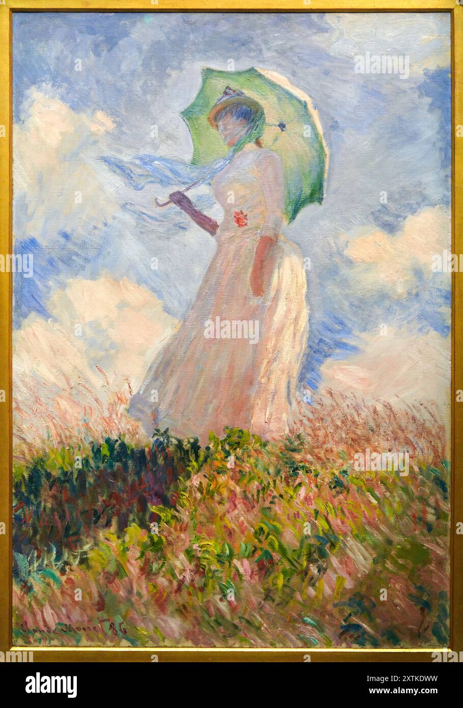 Claude Monet (Paris 1840 - Giverny 1926), Essai de figure en plein-air ...