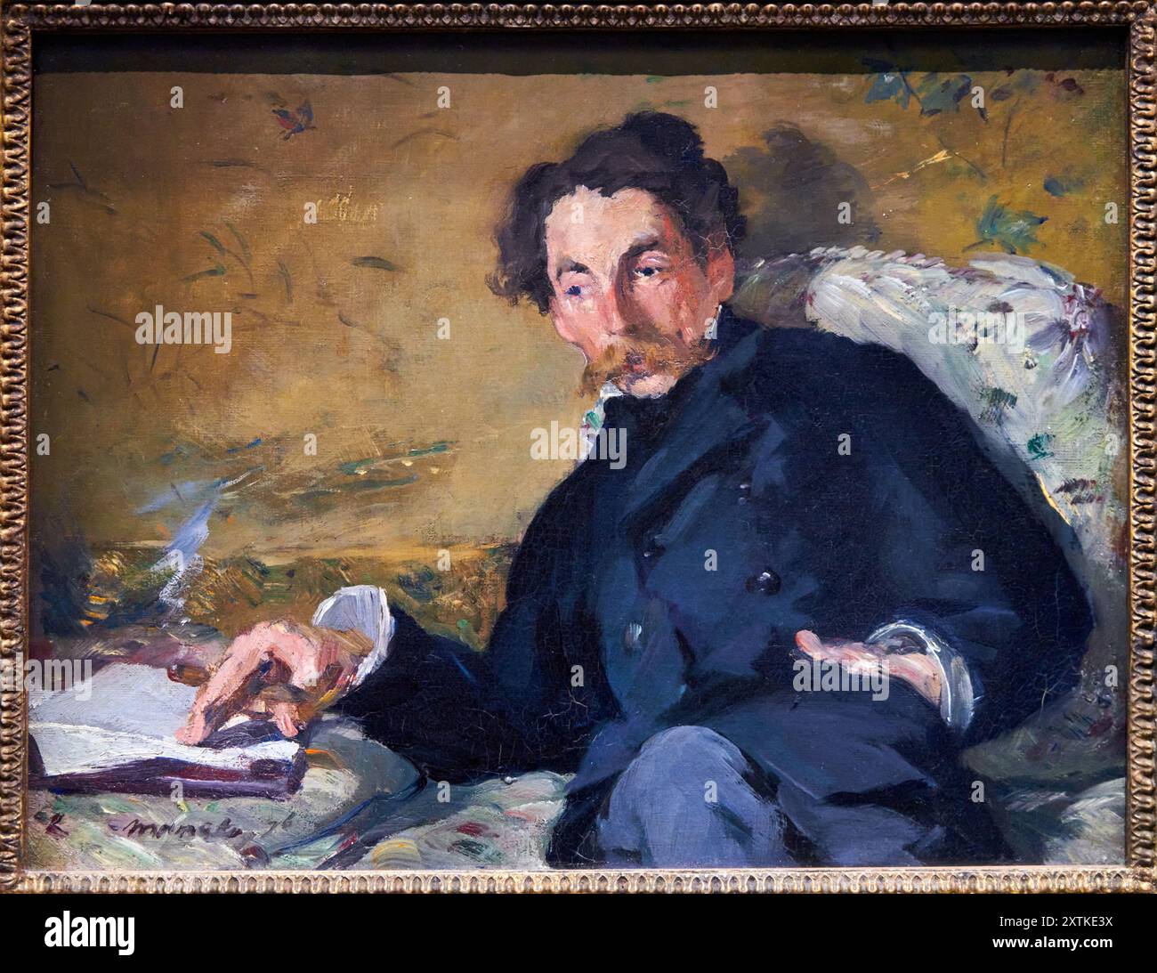 Édouard Manet (Paris 1832 - Paris 1883), Stéphane Mallarmé, 1876, Musée ...