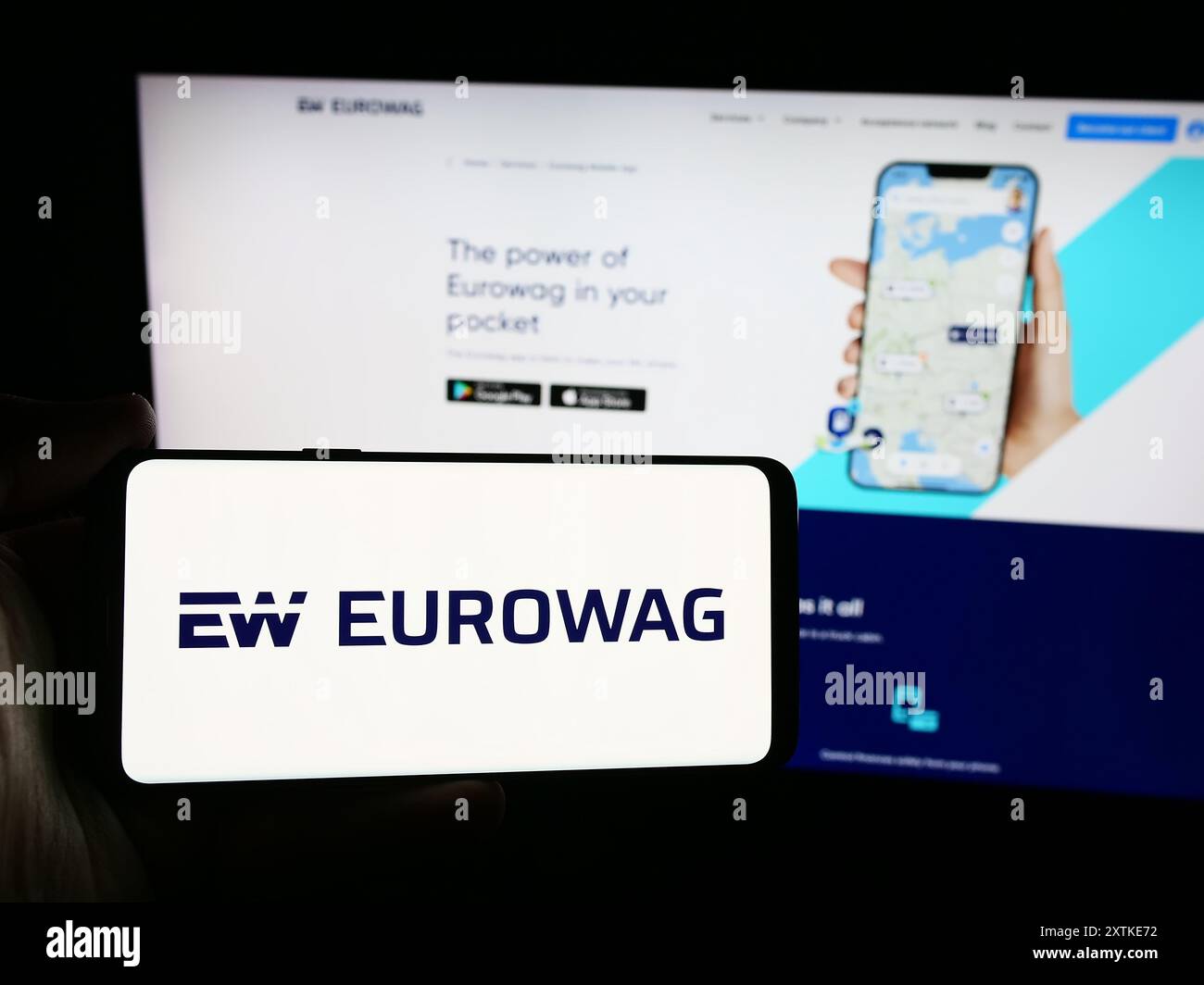 Eurowag logo hi-res stock photography and images - Alamy