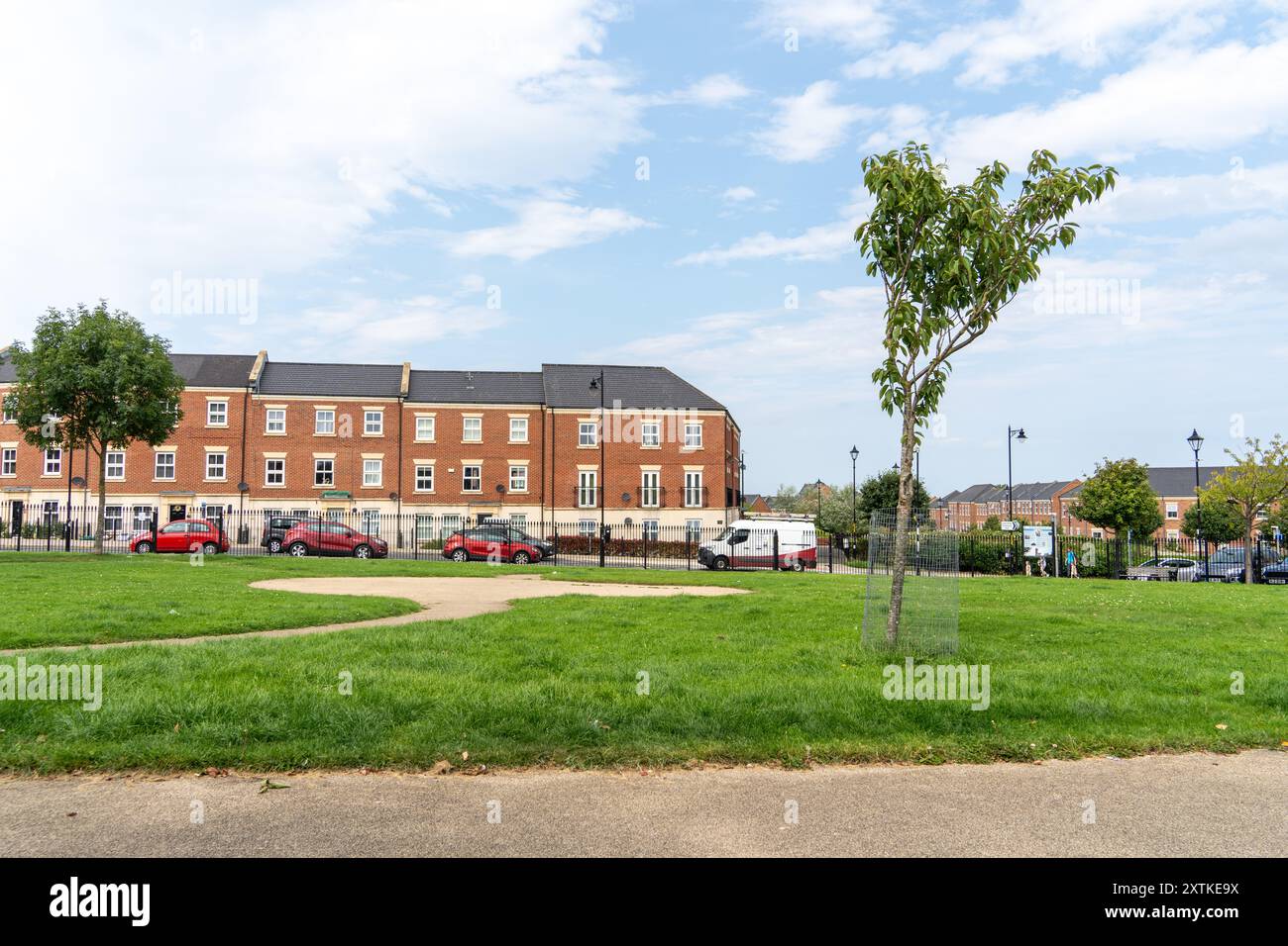 Westoe, South Shields, South Tyneside, UK. Site of the former Westoe ...