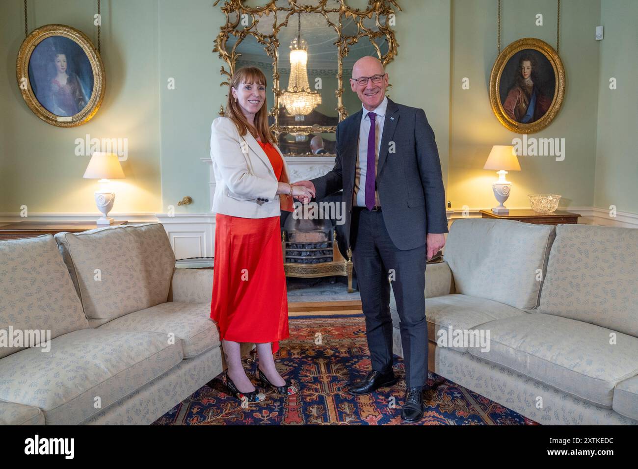 First Minister of Scotland John Swinney meets with Deputy Prime ...