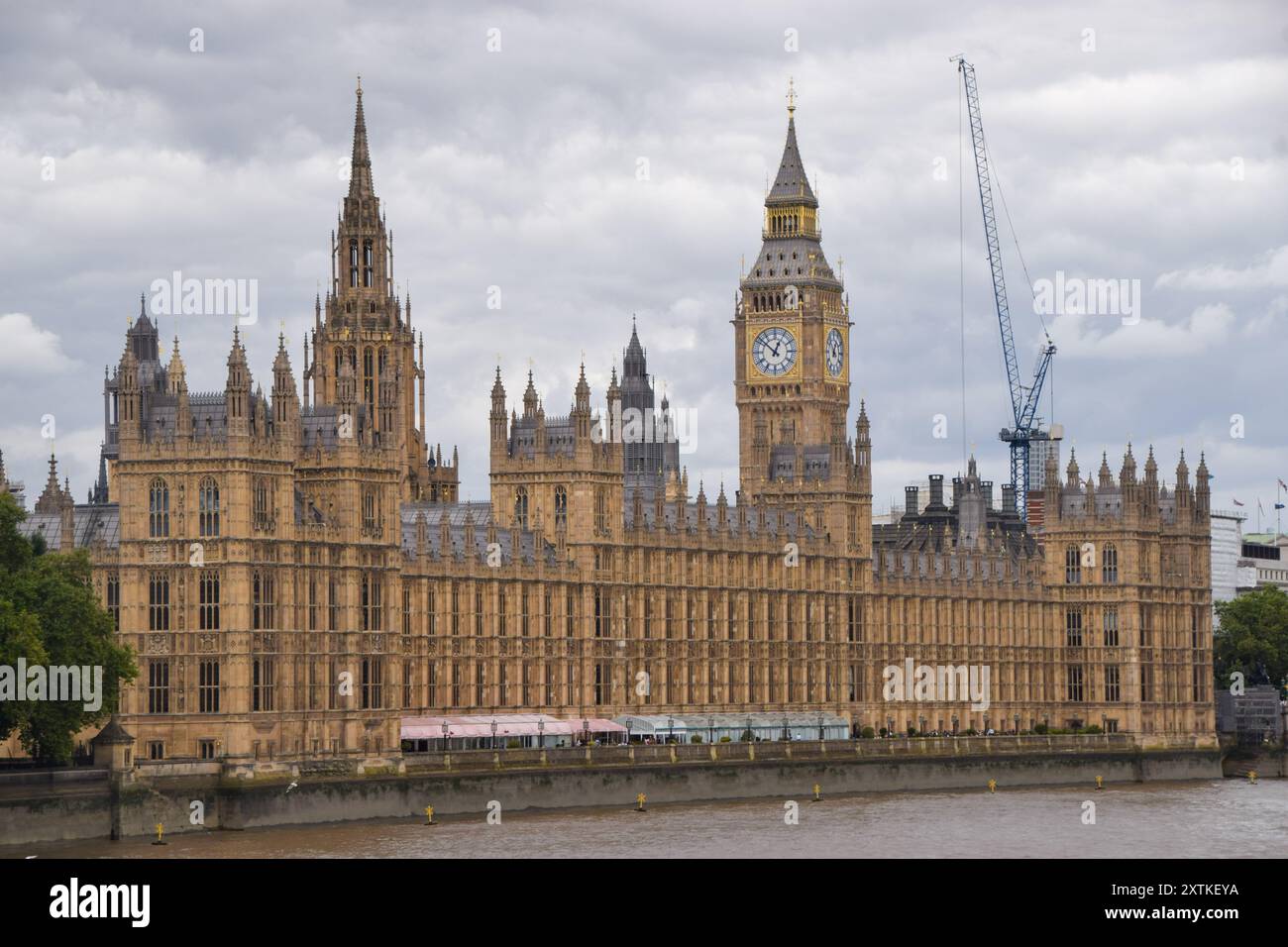 London, UK. 7th August 2024. Houses of Parliament, daytime view. Credit ...
