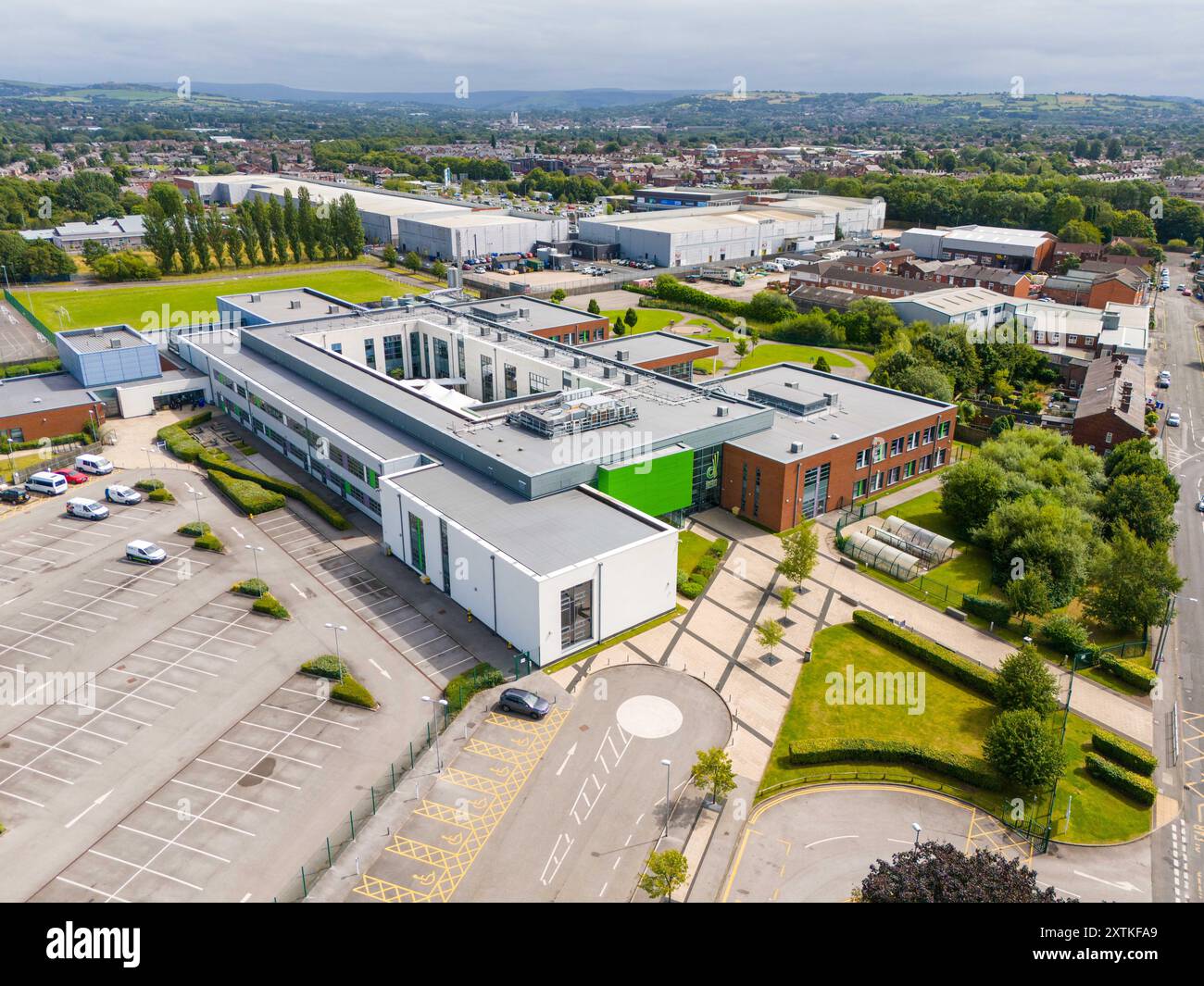 Denton Community College in Denton, Manchester Stock Photo - Alamy